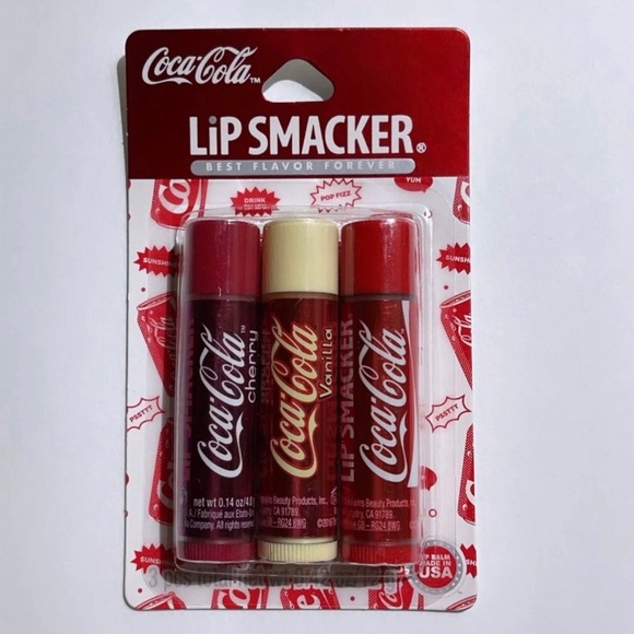 Coca Cola | Accessories | Coca Cola Lip Smacker Best Of Flavors Set ...